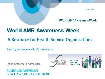 World AMR Awareness Week - Health Service Organisation PowerPoint ...